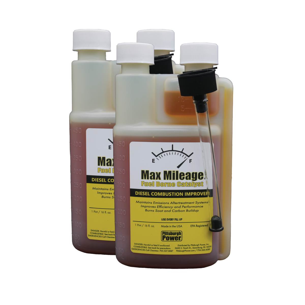 16oz Max Mileage - Fuel Borne Catalyst - Two Pack – Pittsburgh Power