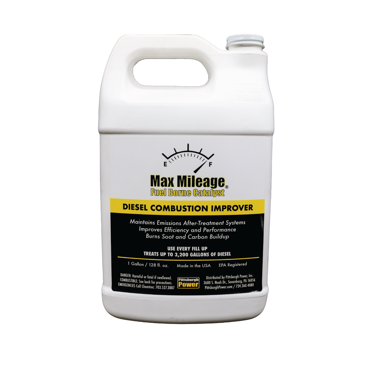 Max Mileage - Fuel Borne Catalyst - 1 Gallon – Pittsburgh Power