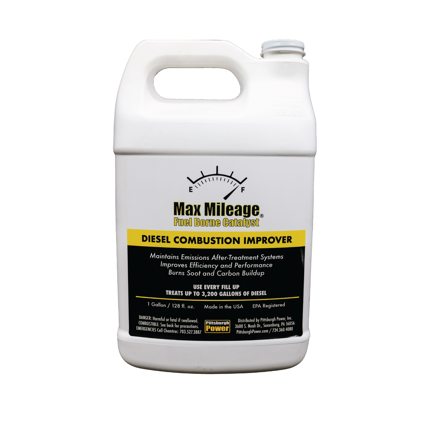 Max Mileage - Fuel Borne Catalyst - 1 Gallon – Pittsburgh Power