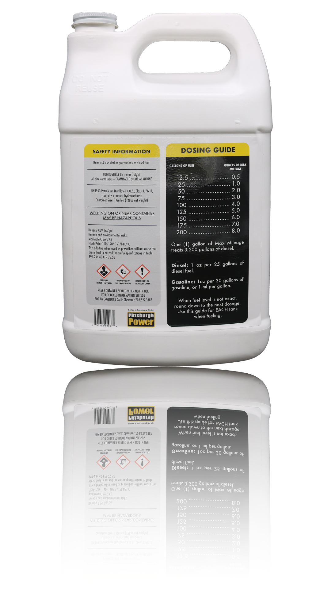 Max Mileage - Fuel Borne Catalyst - 1 Gallon – Pittsburgh Power